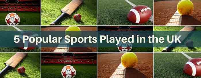 Most Popular Sports In UK - List of 5 Famous Sports Played
